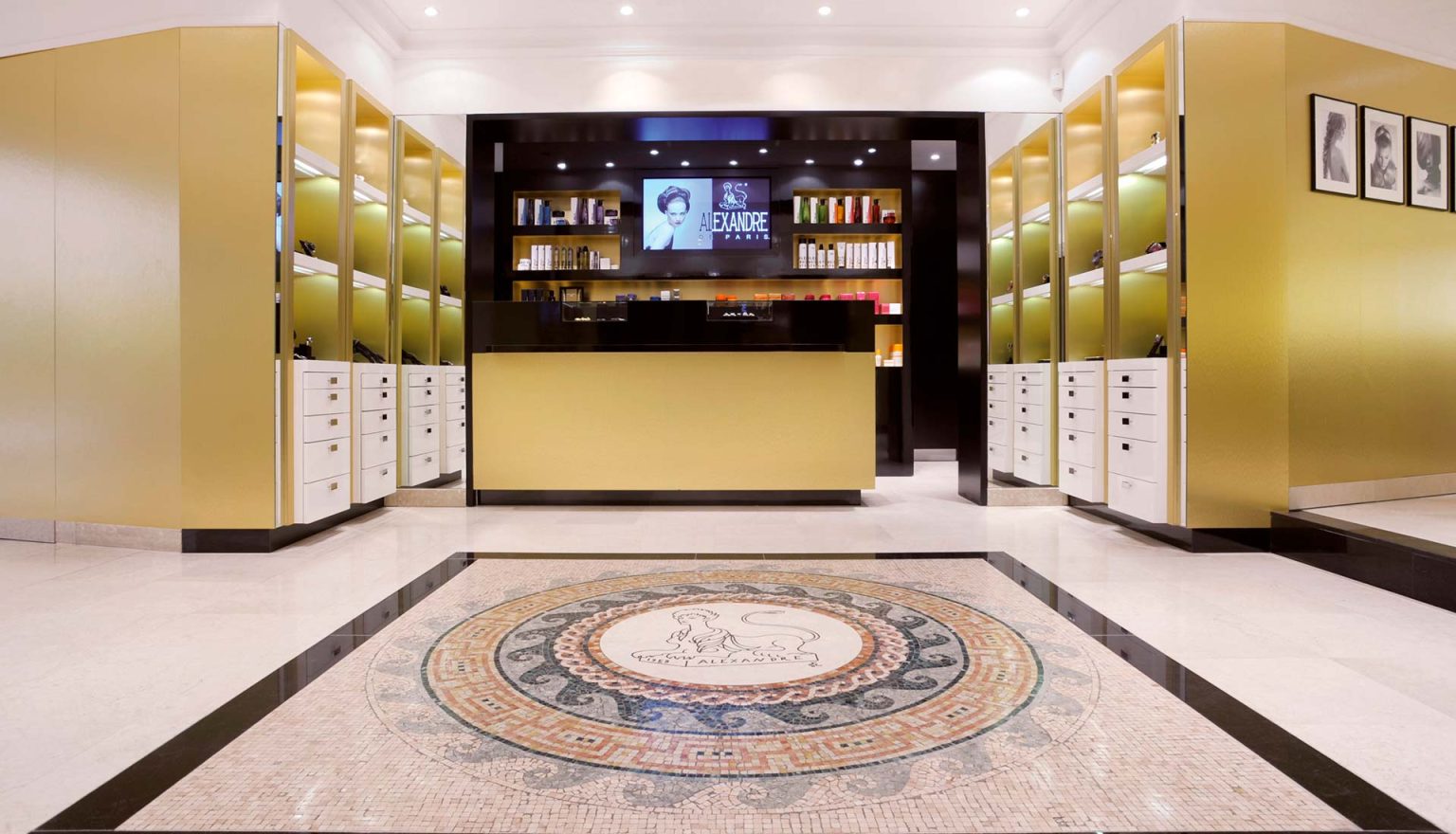 Nos salons - Alexandre de Paris Salons de Haute Coiffure à Paris